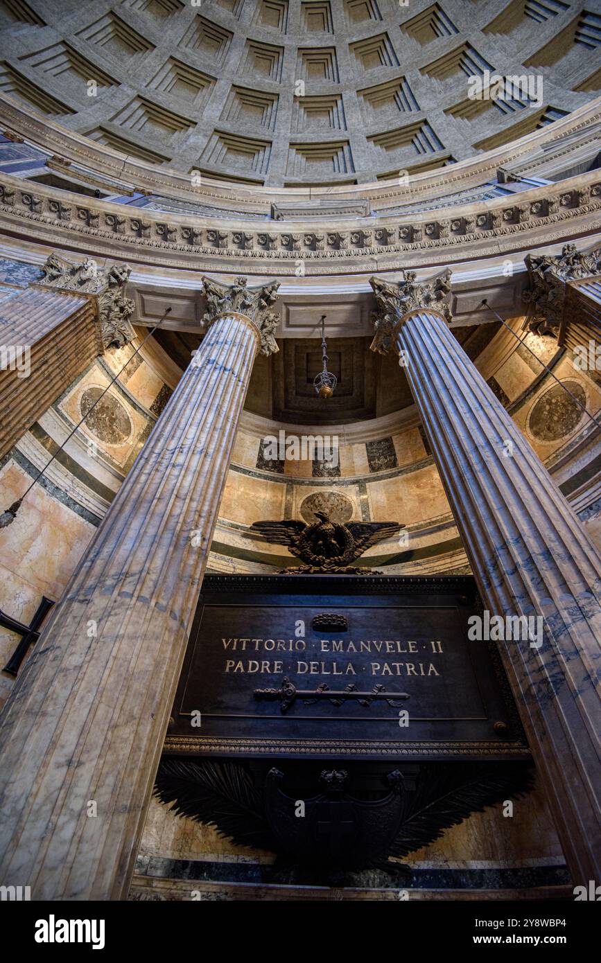 Inside The Pantheon in Rome, Italy Stock Photo - Alamy