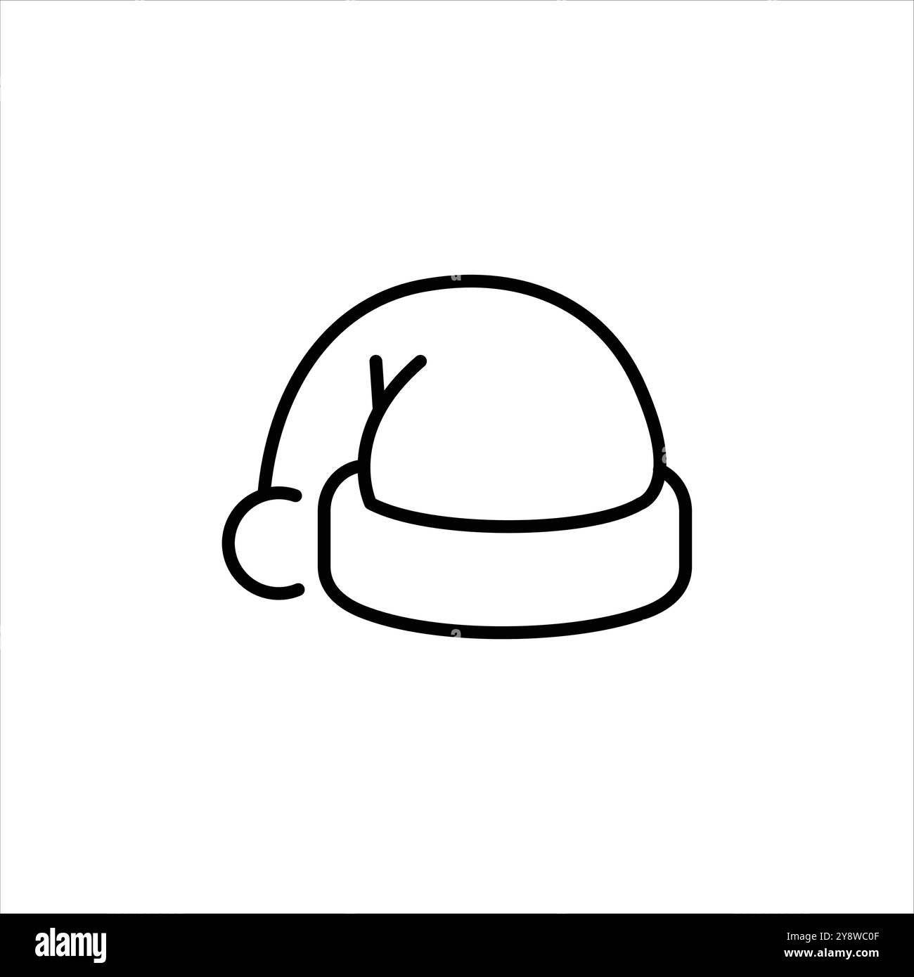 Santa Claus hat icon Stock Vector Image & Art - Alamy