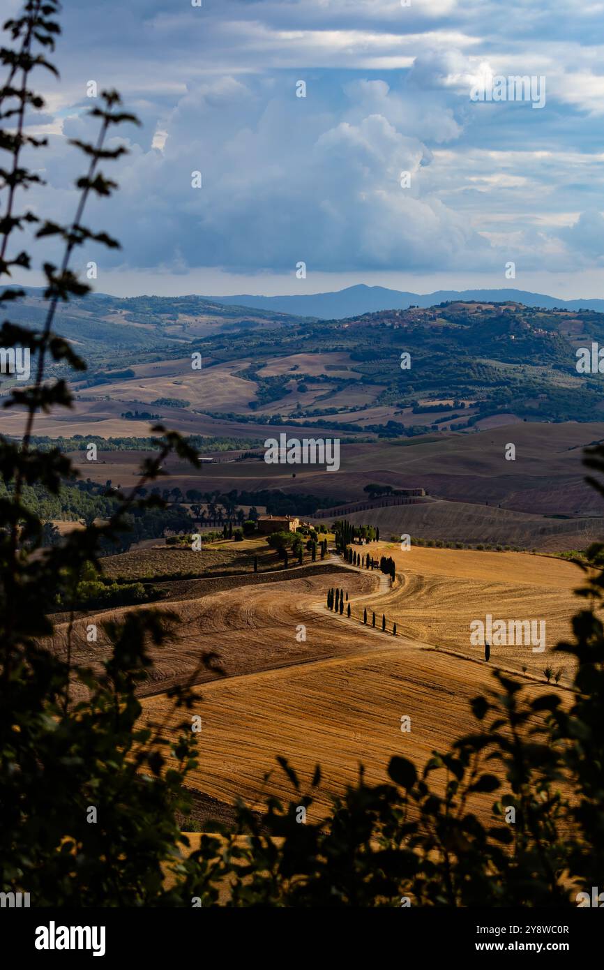 Gladiator House in Tuscany - Pienza Stock Photo - Alamy