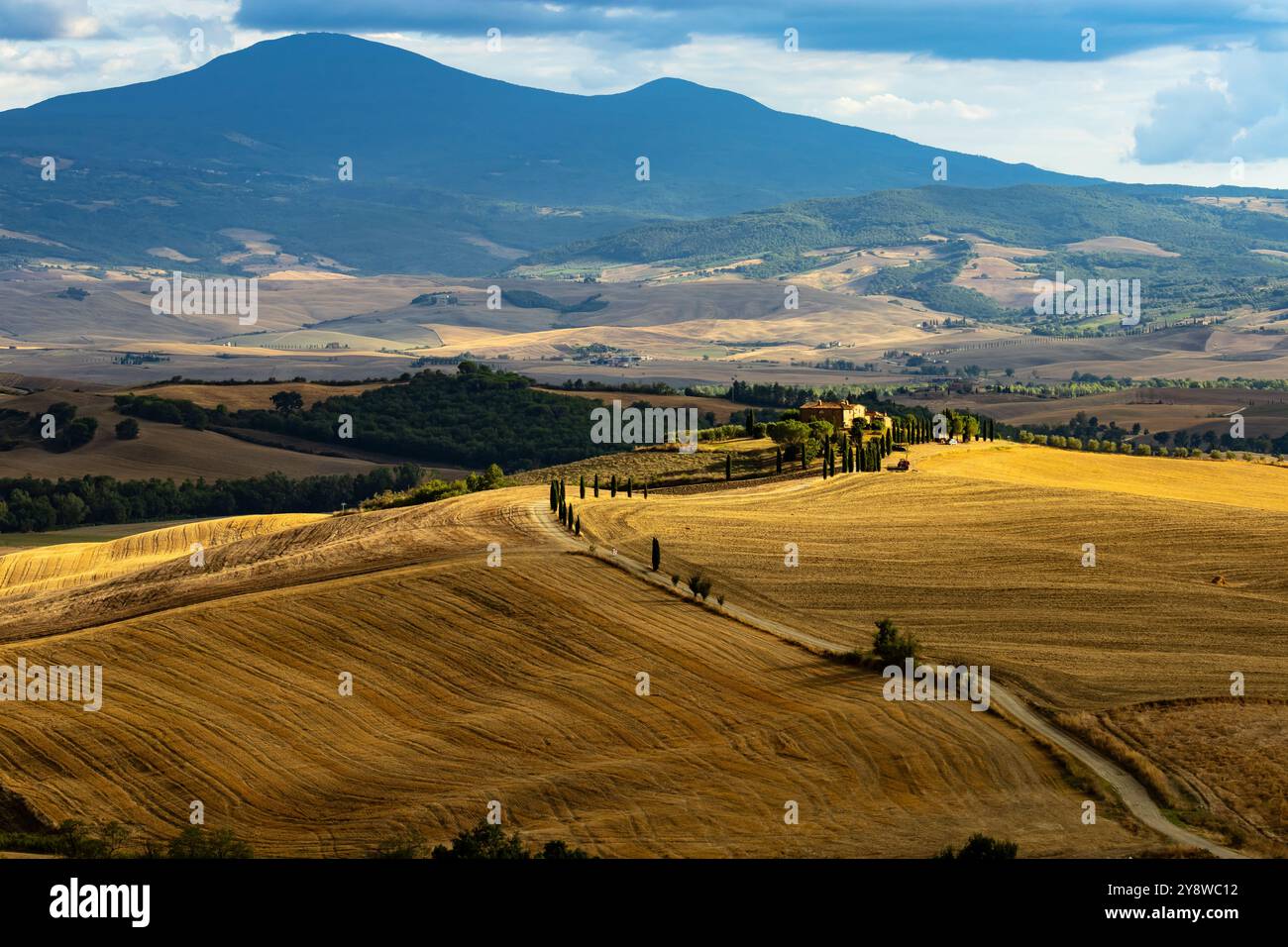 Gladiator House in Tuscany - Pienza Stock Photo - Alamy