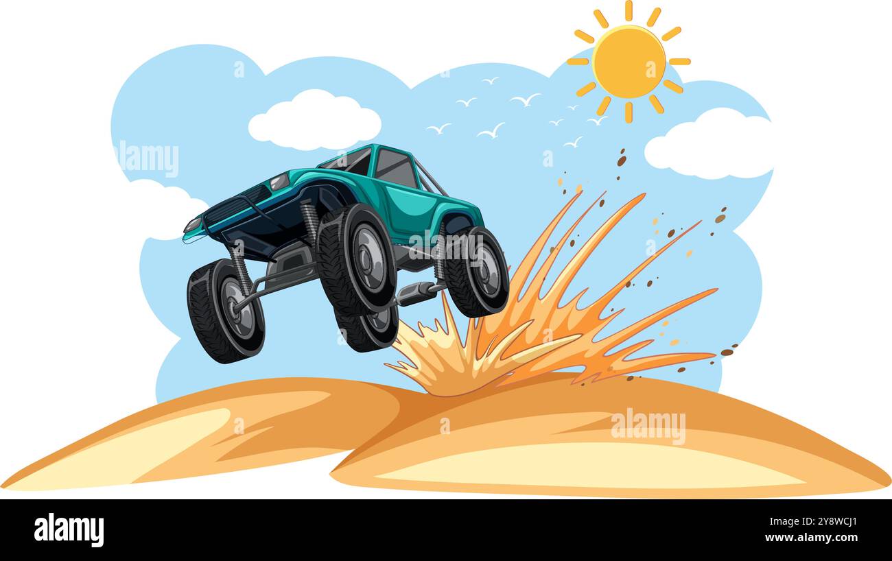 Sand sand a dune the dunes Stock Vector Images - Alamy