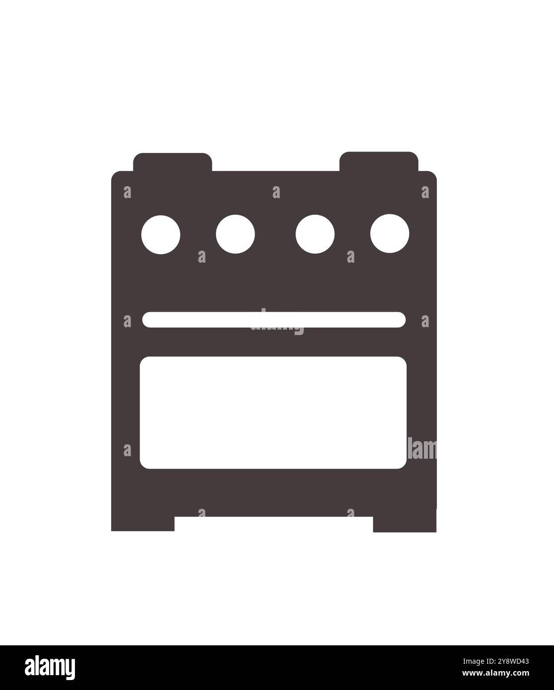 Kitchen gas stove icon vector Stock Vector Image & Art - Alamy