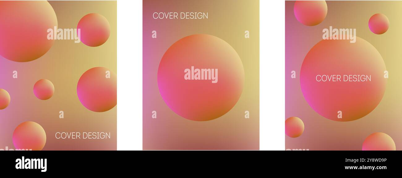 Set of modern color covers Stock Vector Image & Art - Alamy