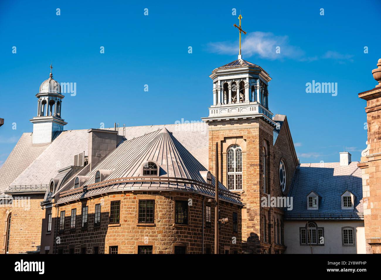 Quebec City landmarks, Canada Stock Photo - Alamy