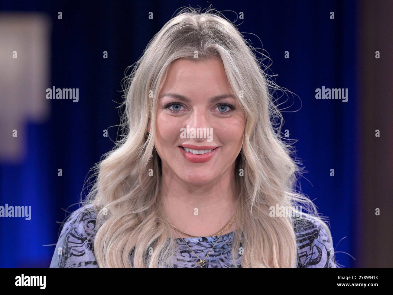 Talkshow Koelner Treff : Laura LARSSON , Moderatorin und Autorin , 13. ...