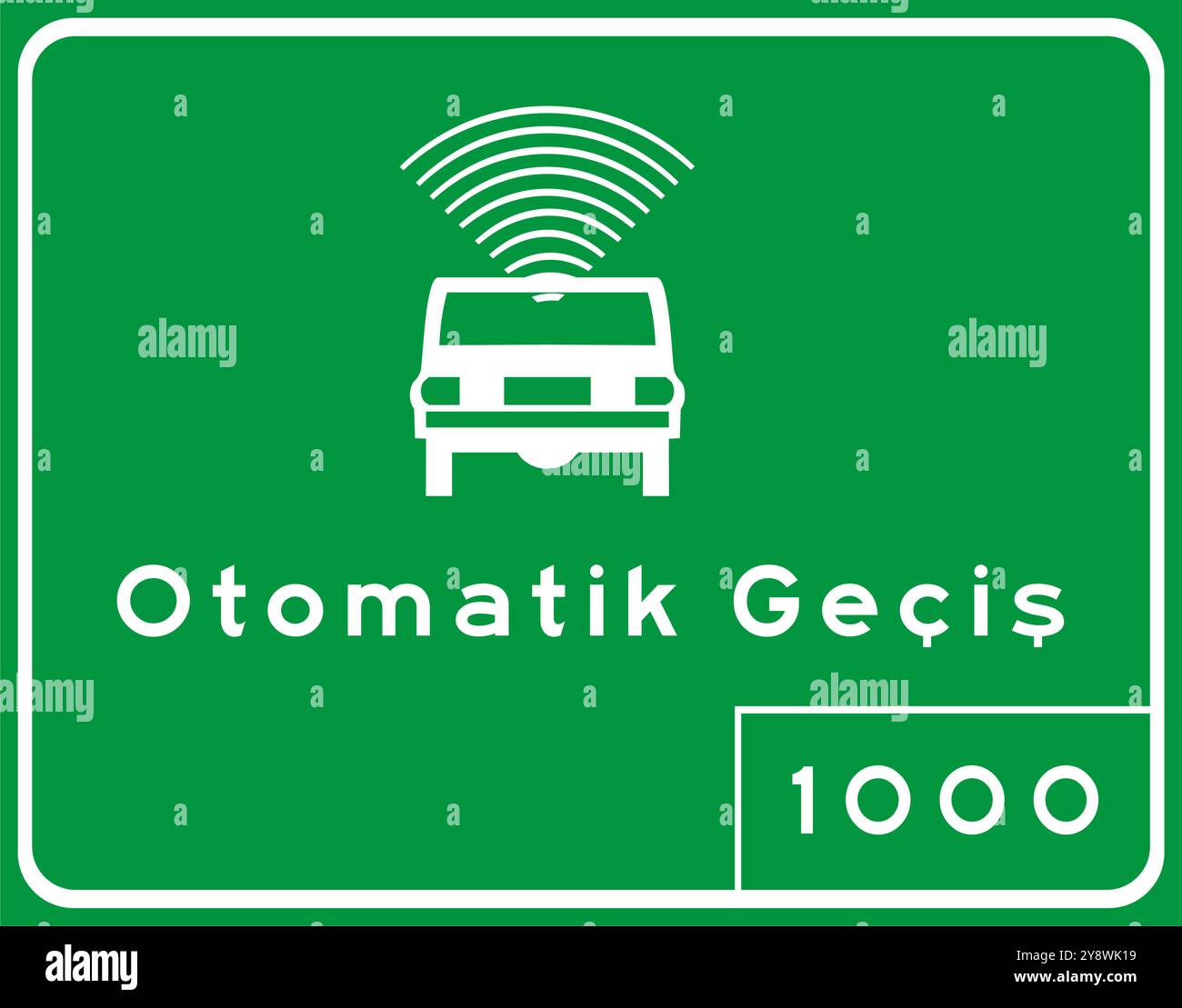 Otoyol isaretleri hi-res stock photography and images - Alamy