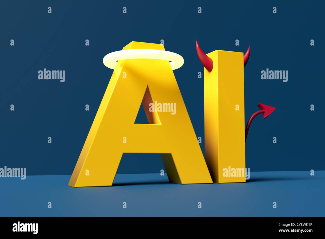 AI ethics and morality concept. The use of artificial intelligence for ...