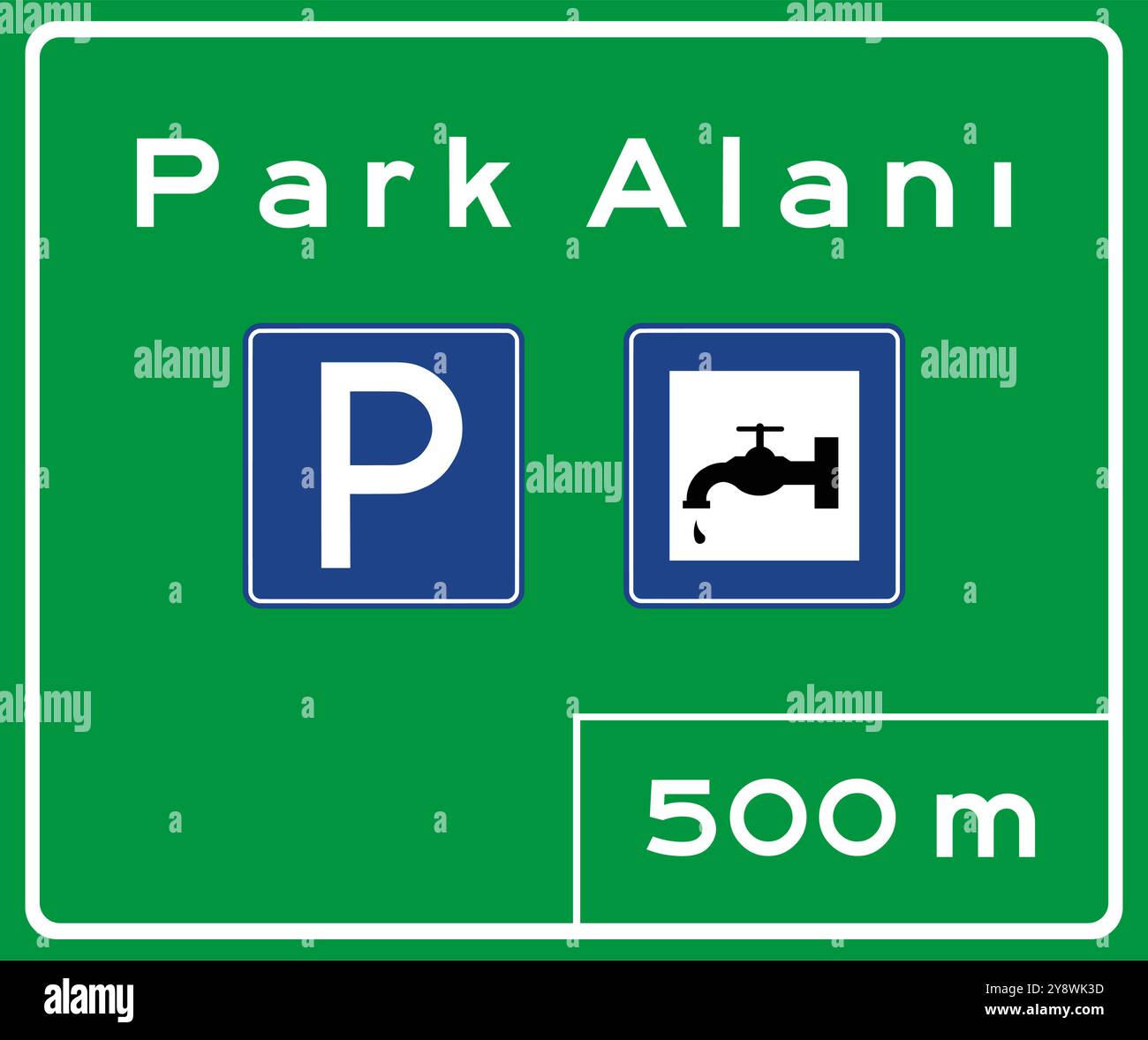 Otoyol isaretleri hi-res stock photography and images - Alamy