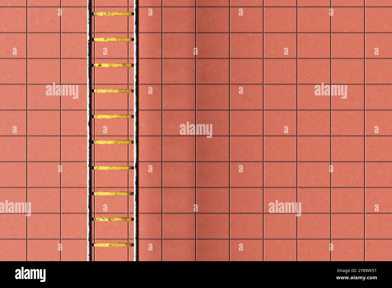 Metal ladder fixed to wall hi-res stock photography and images - Alamy