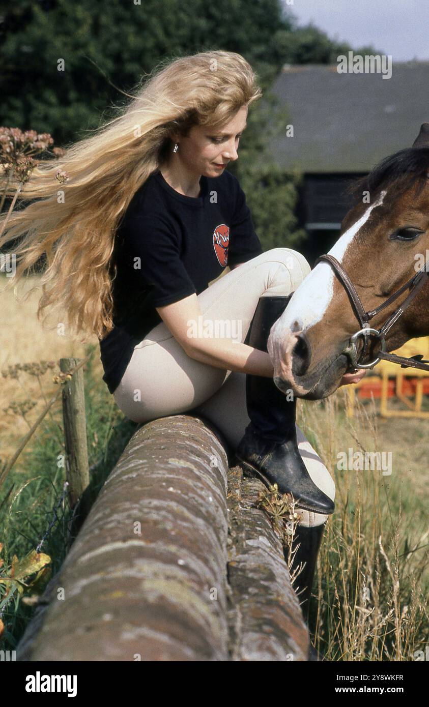 Actress Cheryl Campbell 1980 Stock Photo - Alamy