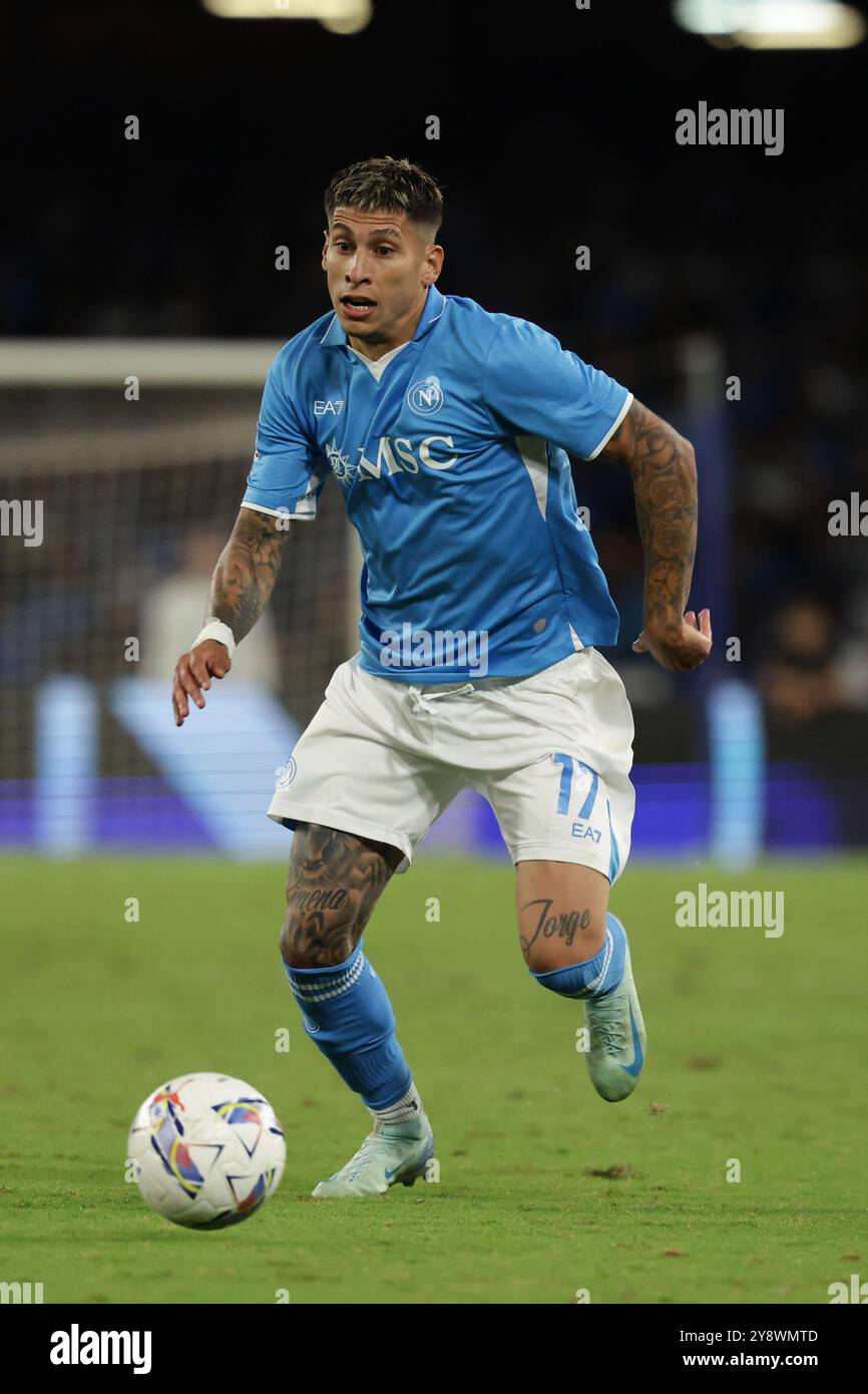 Napoli’s Mathias Olivera during the Serie A soccer match between Napoli ...