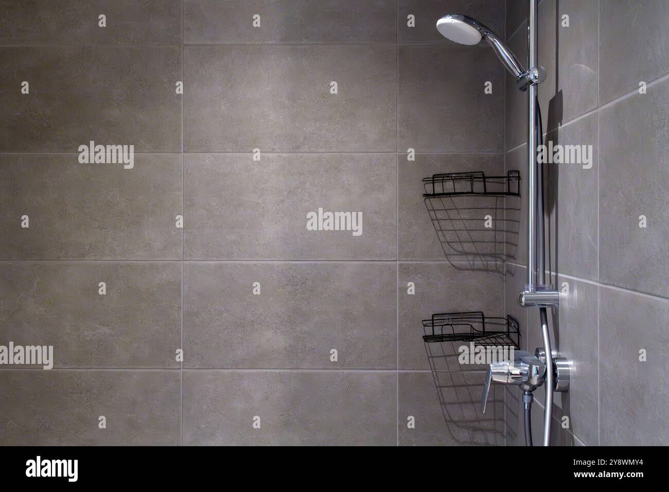 Sleek contemporary shower setup hi-res stock photography and images - Alamy