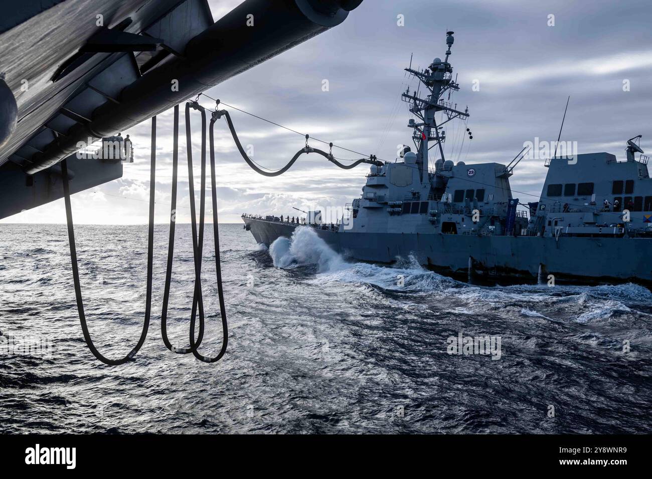 PACIFIC OCEAN (Oct. 2, 2024) The Arleigh Burke-class guided-missile ...