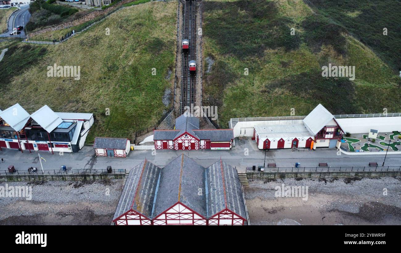 Saltburn view from beach hi-res stock photography and images - Alamy