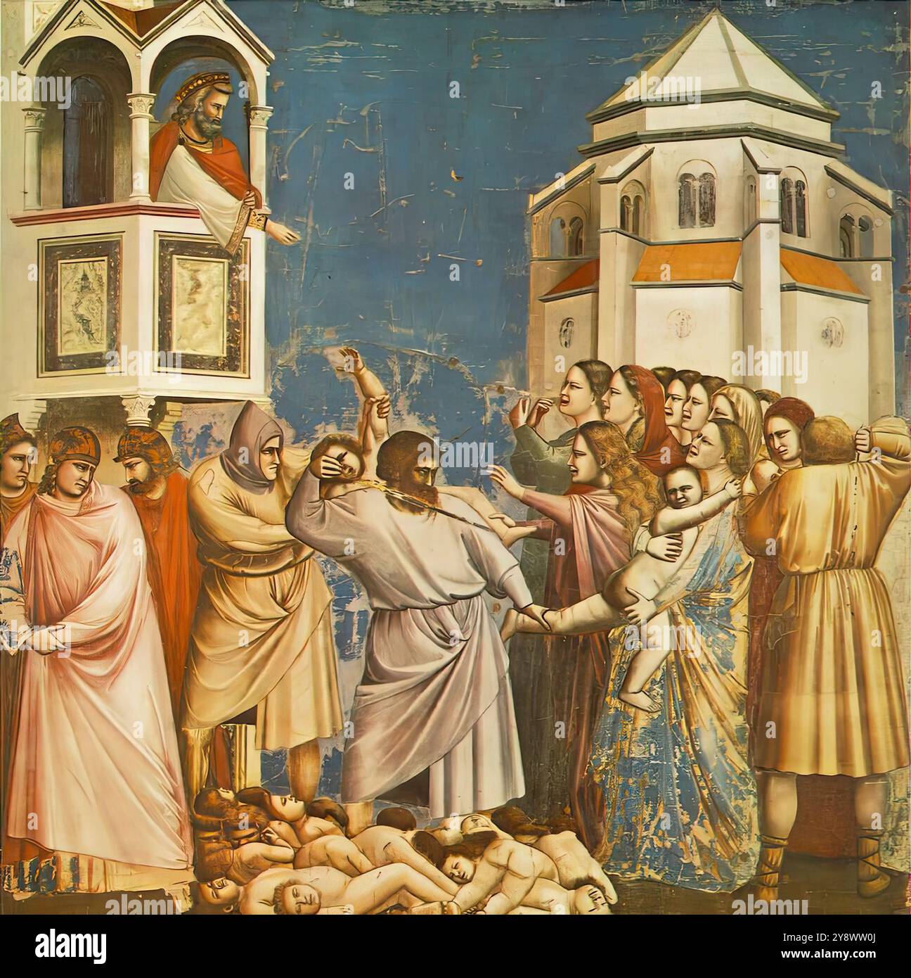 GIOTTO di Bondone (b. 1267, Vespignano, d. 1337, Firenze) No. 21 Scenes ...