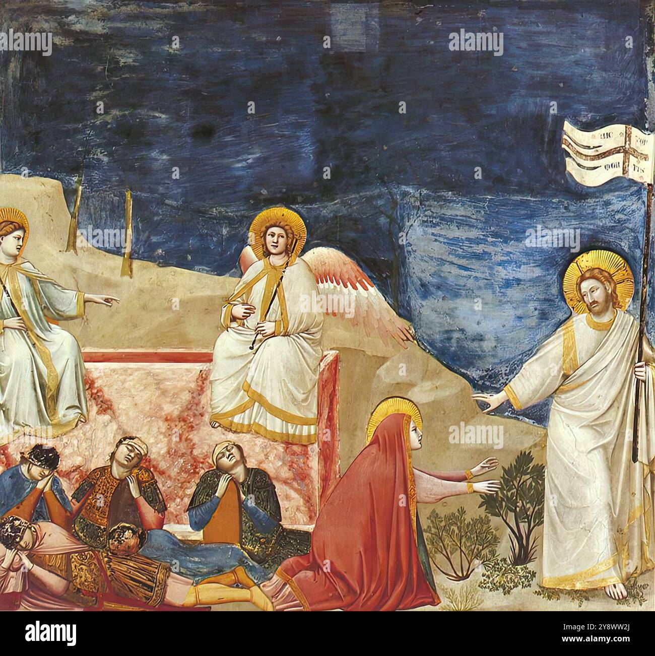 GIOTTO di Bondone (b. 1267, Vespignano, d. 1337, Firenze) No. 37 Scenes ...