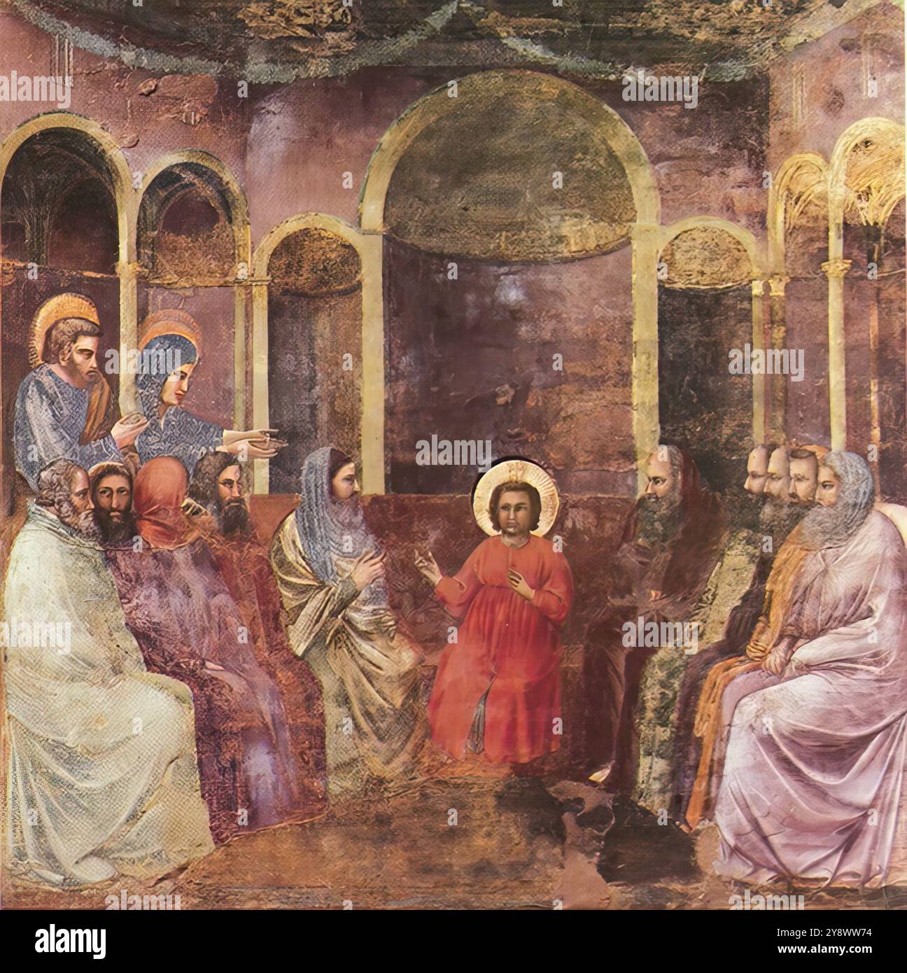 GIOTTO di Bondone (b. 1267, Vespignano, d. 1337, Firenze) No. 22 Scenes from the Life of Christ ...