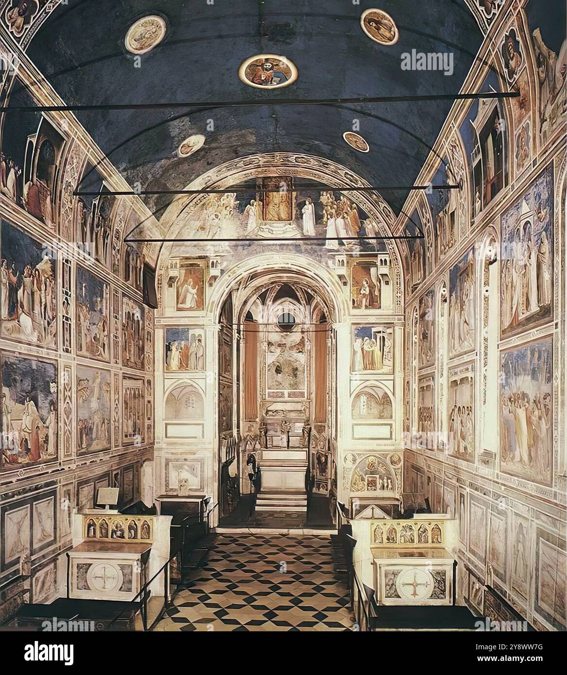 GIOTTO di Bondone (b. 1267, Vespignano, d. 1337, Firenze) Description ...