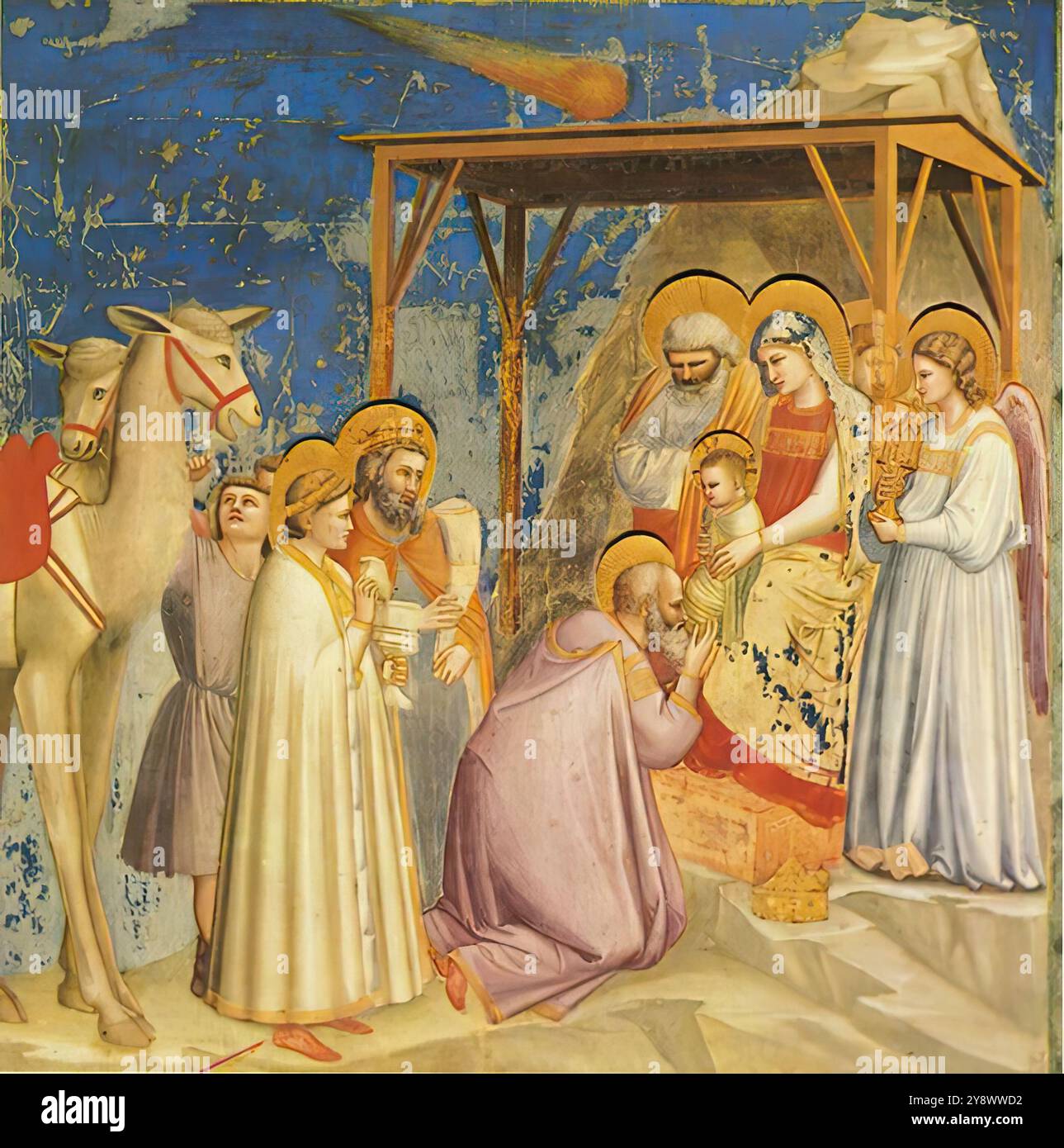 GIOTTO di Bondone (b. 1267, Vespignano, d. 1337, Firenze) No. 18 Scenes from the Life of Christ ...