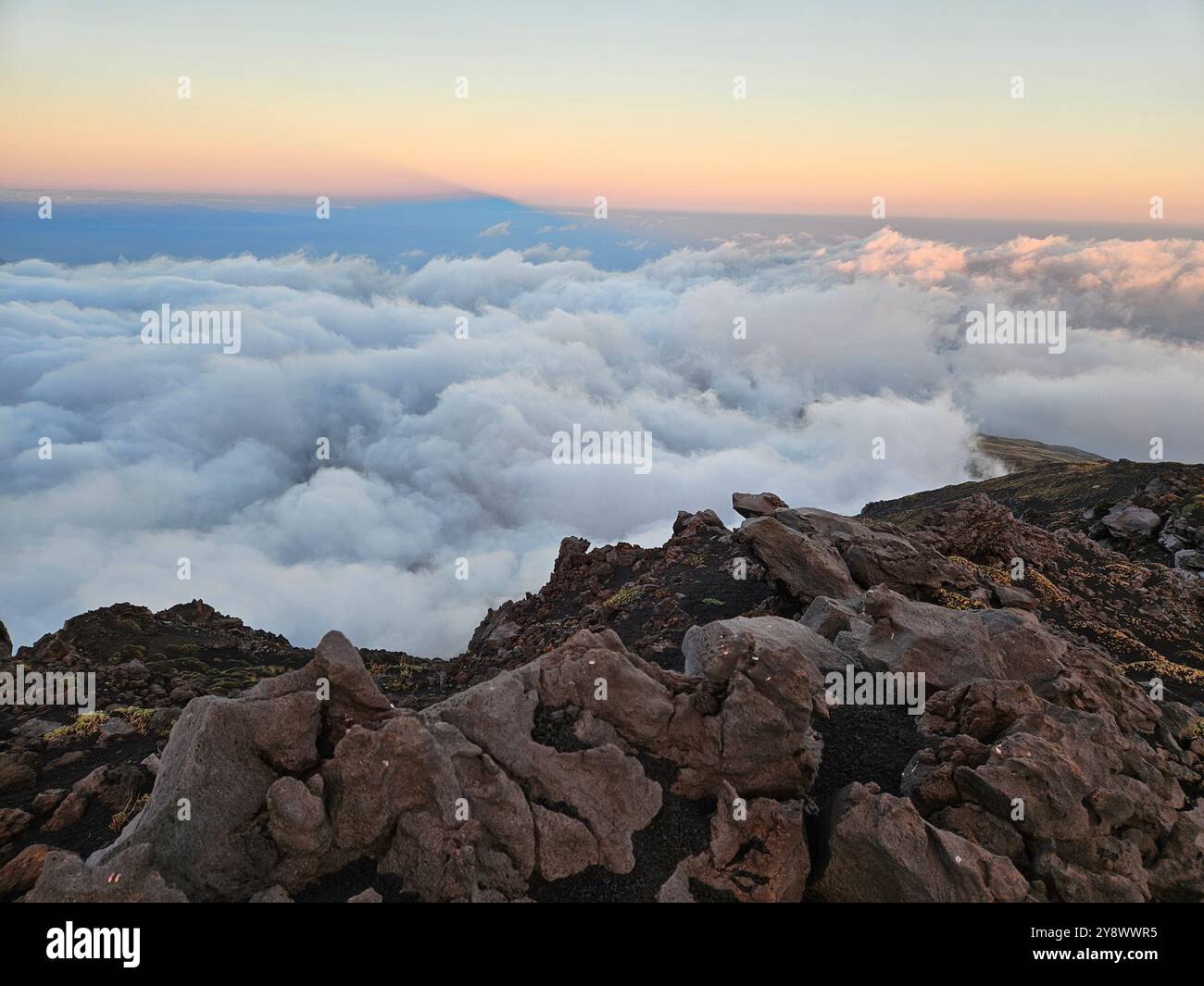 Volcano tour on Mount Etna in Sicily, Italy Stock Photo - Alamy