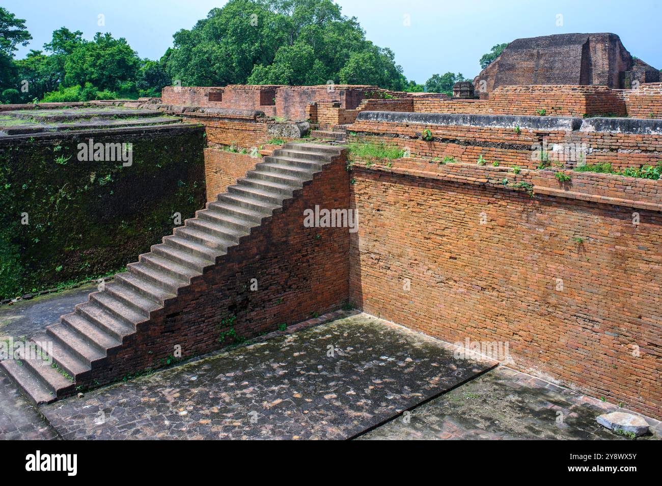 08 26 2008 Ancient Magadha Nalanda mahavihara a UNESCO world Heritage ...