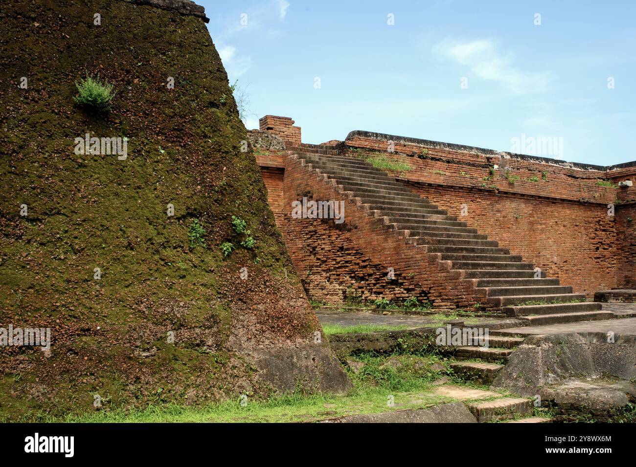 08 26 2008 Ancient Magadha Nalanda mahavihara a UNESCO world Heritage ...