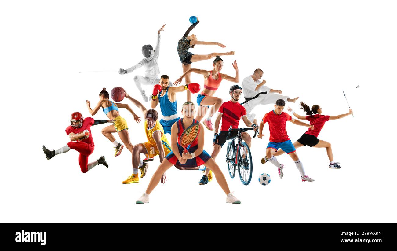 Powerful compilation of athletes from different disciplines, showcasing ...