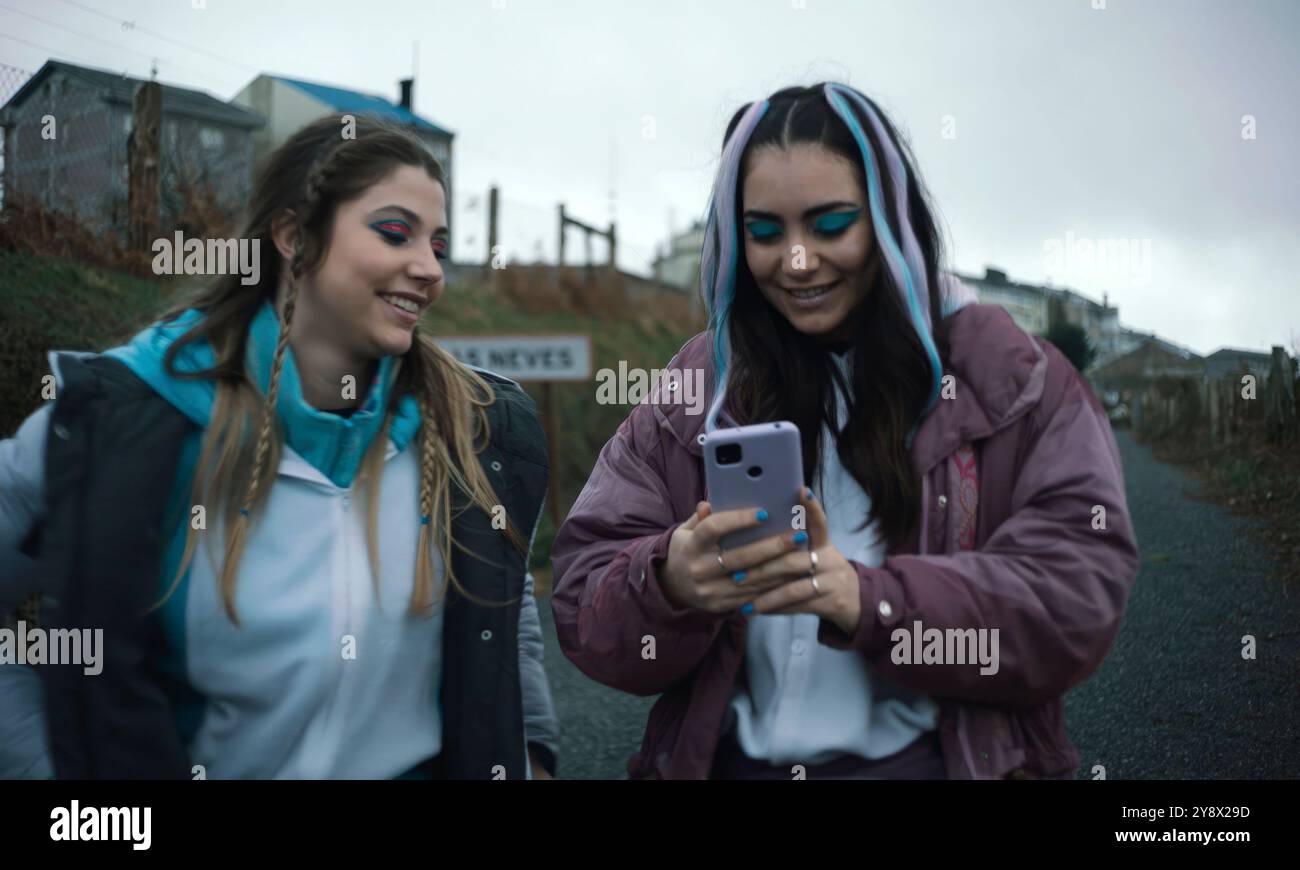 ANDREA VARELA and IRENE RODRÍGUEZ in AS NEVES (2024), directed by SONIA ...