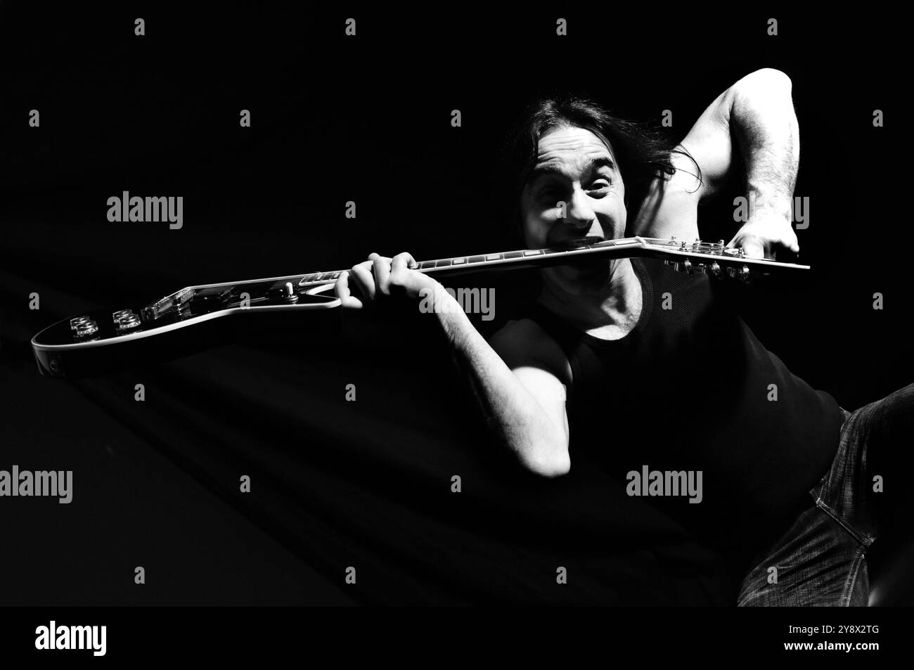 Milan Italy 02/04/2009:Tommy Massara, guitarist of the Italian metal ...