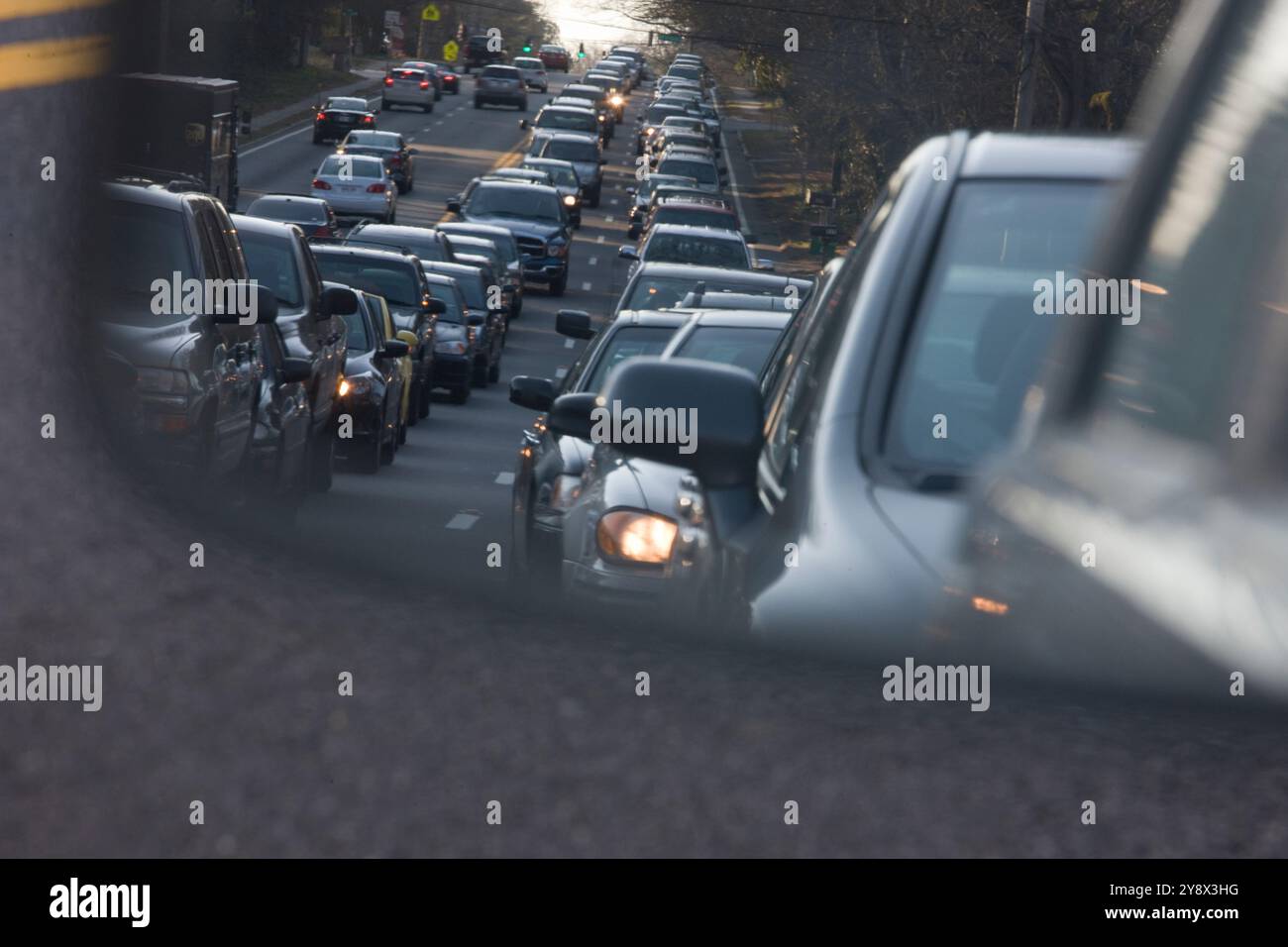Traffic in Atlanta, Georgia Stock Photo - Alamy