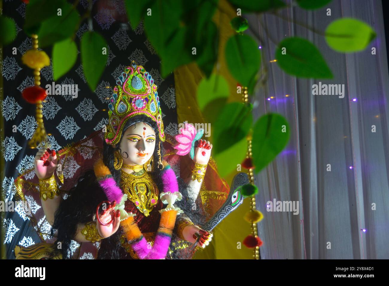 Navratri festival hi-res stock photography and images - Alamy