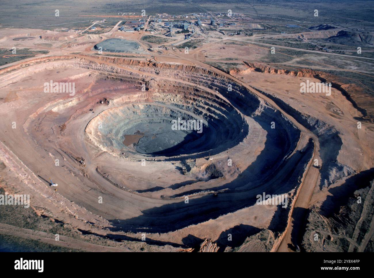 Diamond mine, Botswana Stock Photo - Alamy