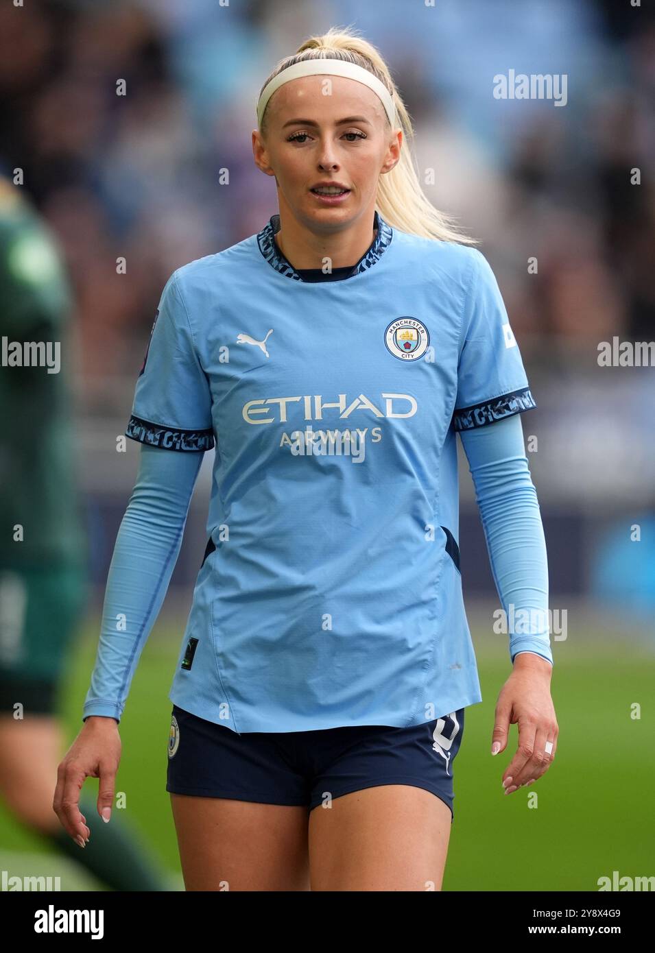 Manchester City's Chloe Kelly during the Women's Super League match at ...
