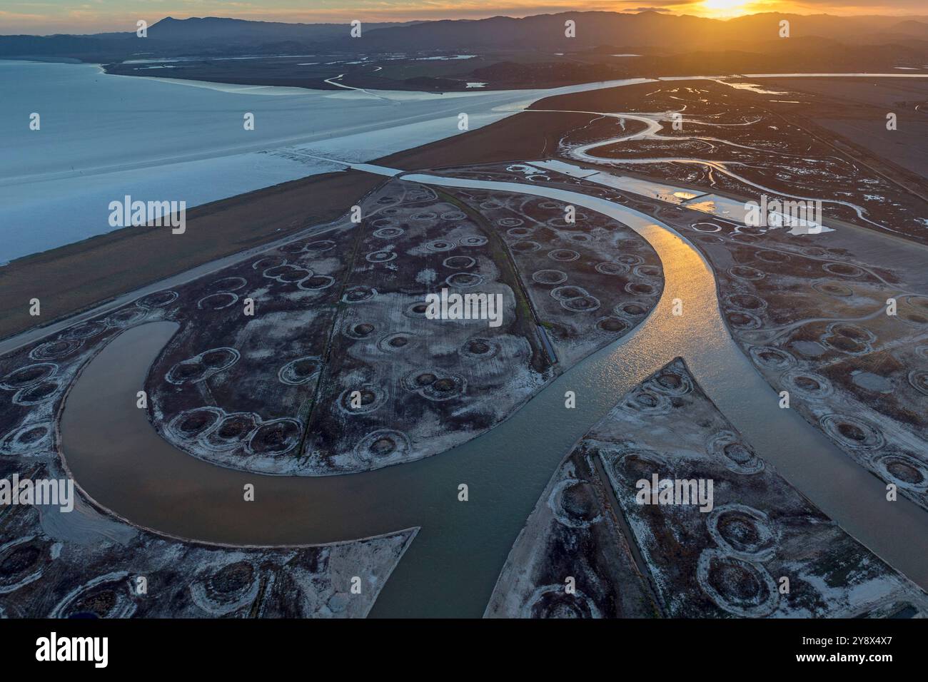 Sears Point Tidal Wetland Restoration, near Novato, California, USA ...
