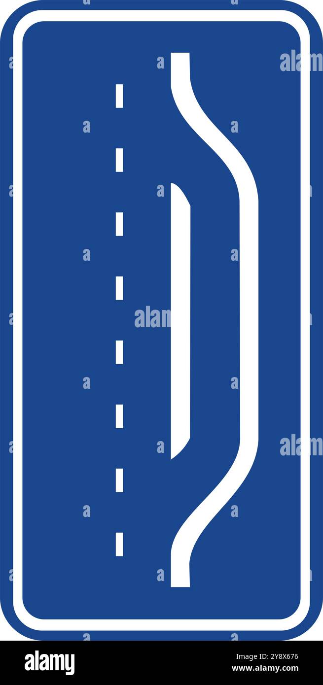 Traffic pocket, Information signs, Road signs in Turkey. Standard ...