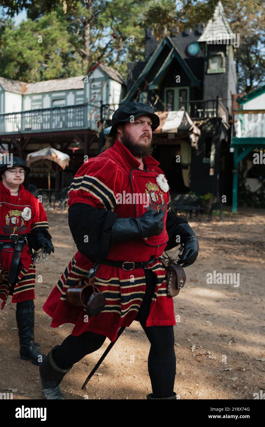 Texas Renaissance Festival Costume Attire Stock Photo - Alamy