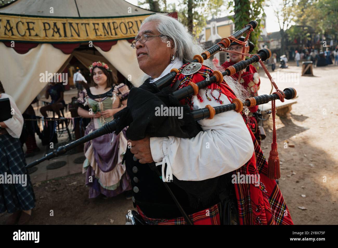 Medieval Themed Texas Renaissance Festival Attire Stock Photo - Alamy