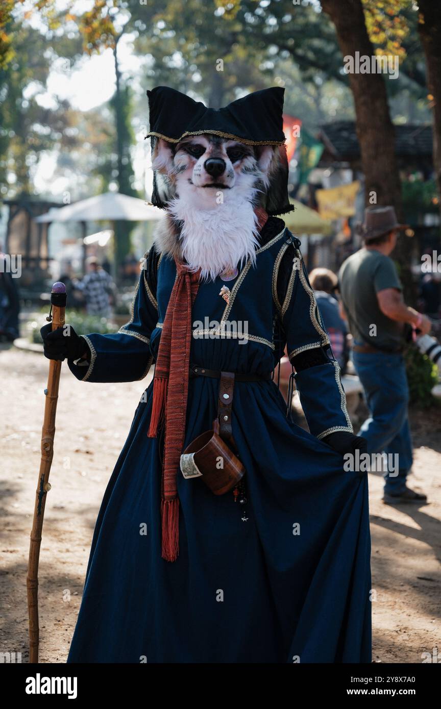 Medieval Themed Texas Renaissance Festival Stock Photo - Alamy