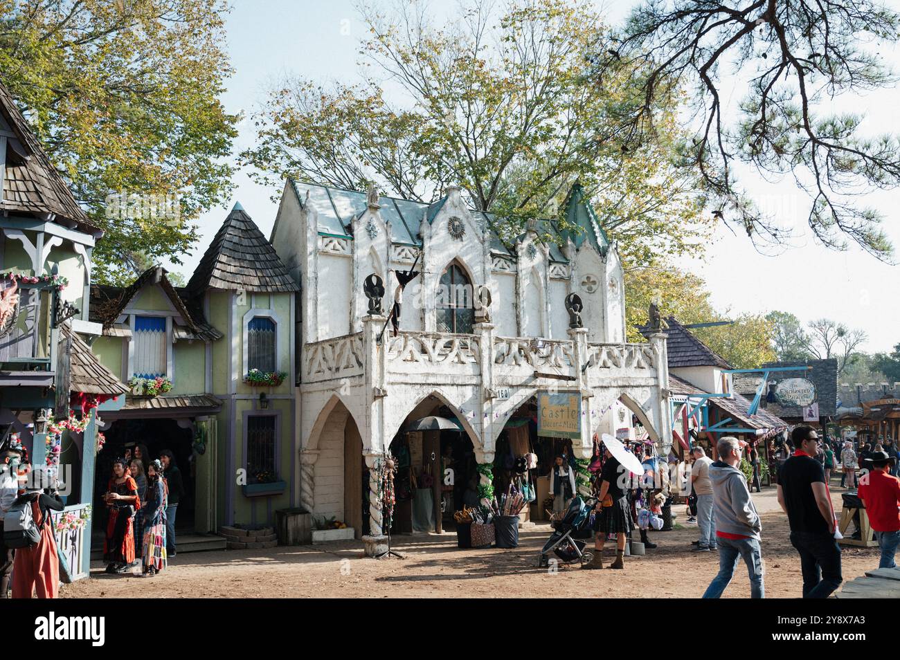 Medieval Themed Texas Renaissance Festival Stock Photo - Alamy