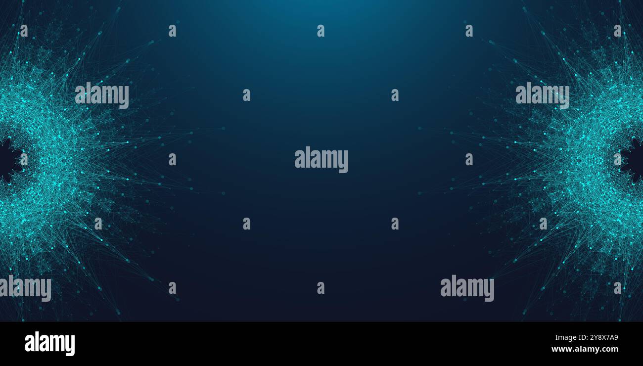 AI Banner Concept In The Digital Style. Generative Ideas Design Element ...
