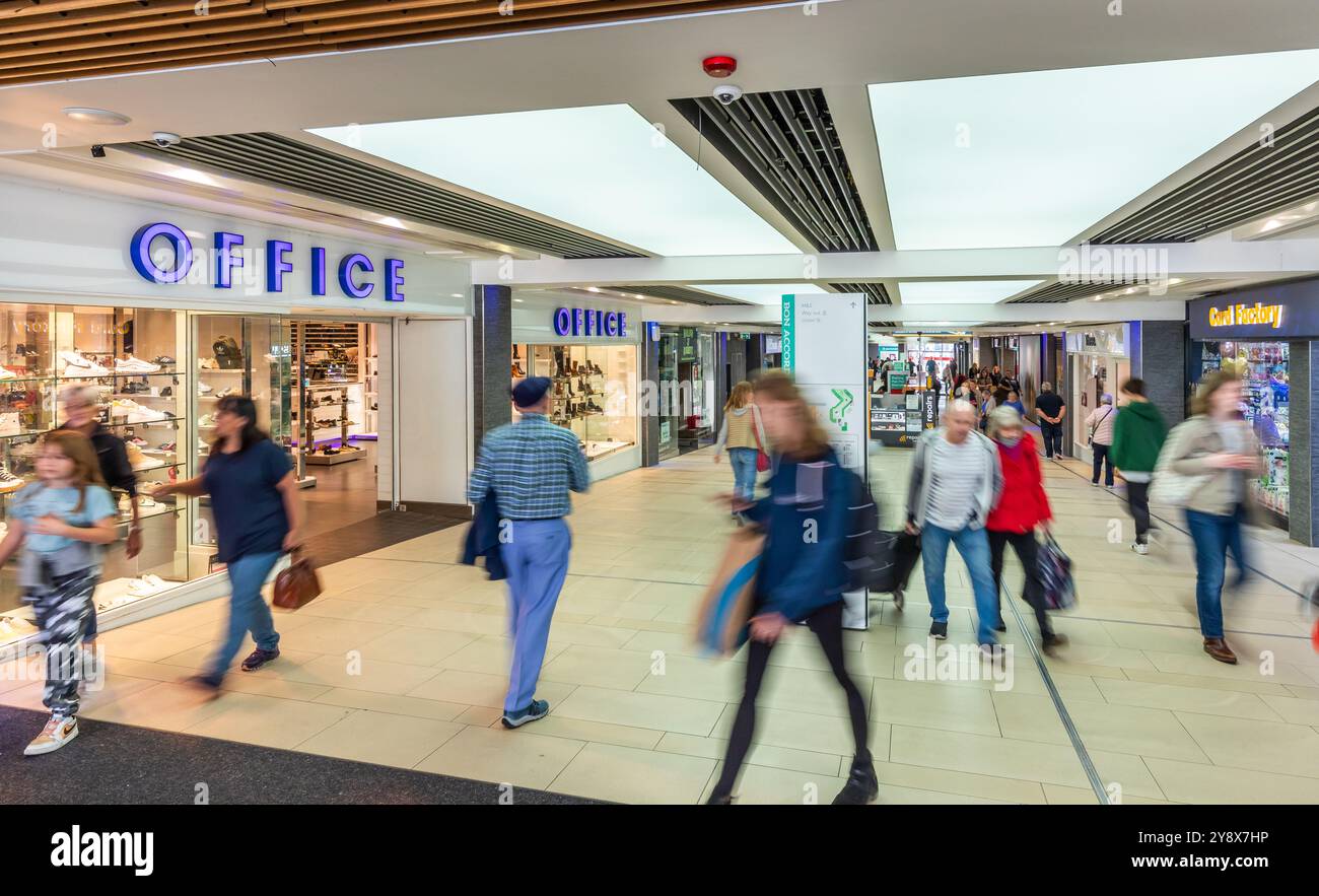The Bon Accord shopping centre in the city of Aberdeen, Scotland Stock ...