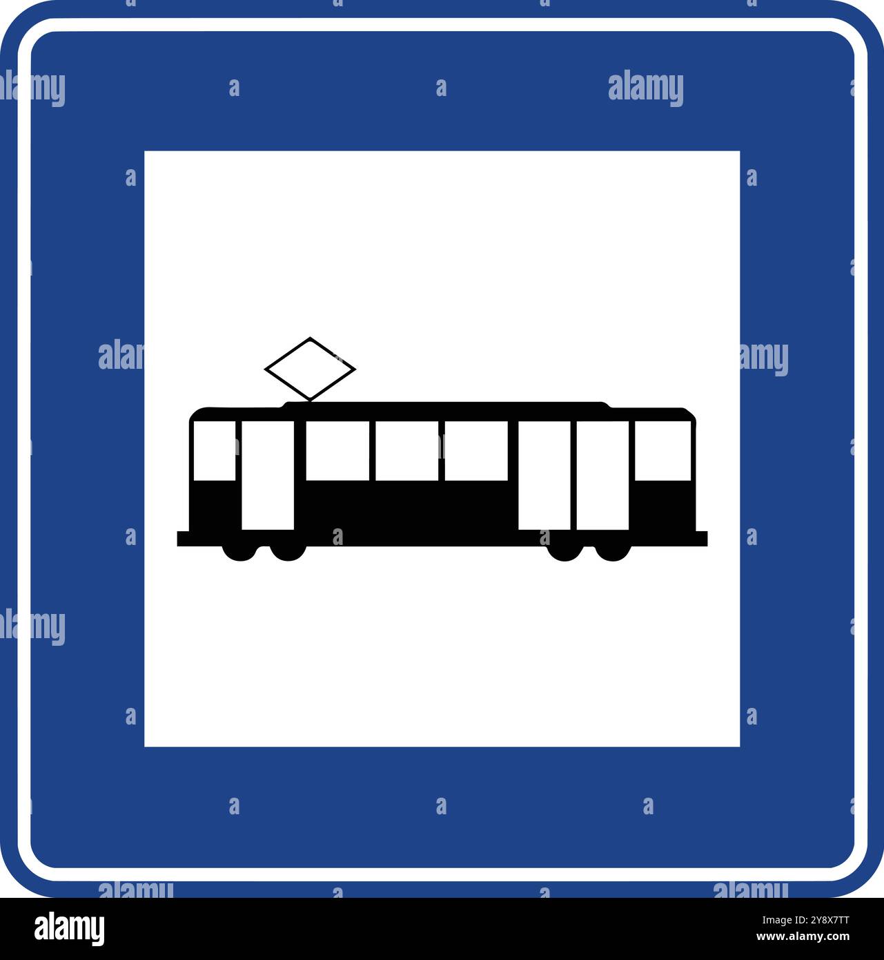 Bus station, Information signs, Road signs in Turkey. Standard traffic ...