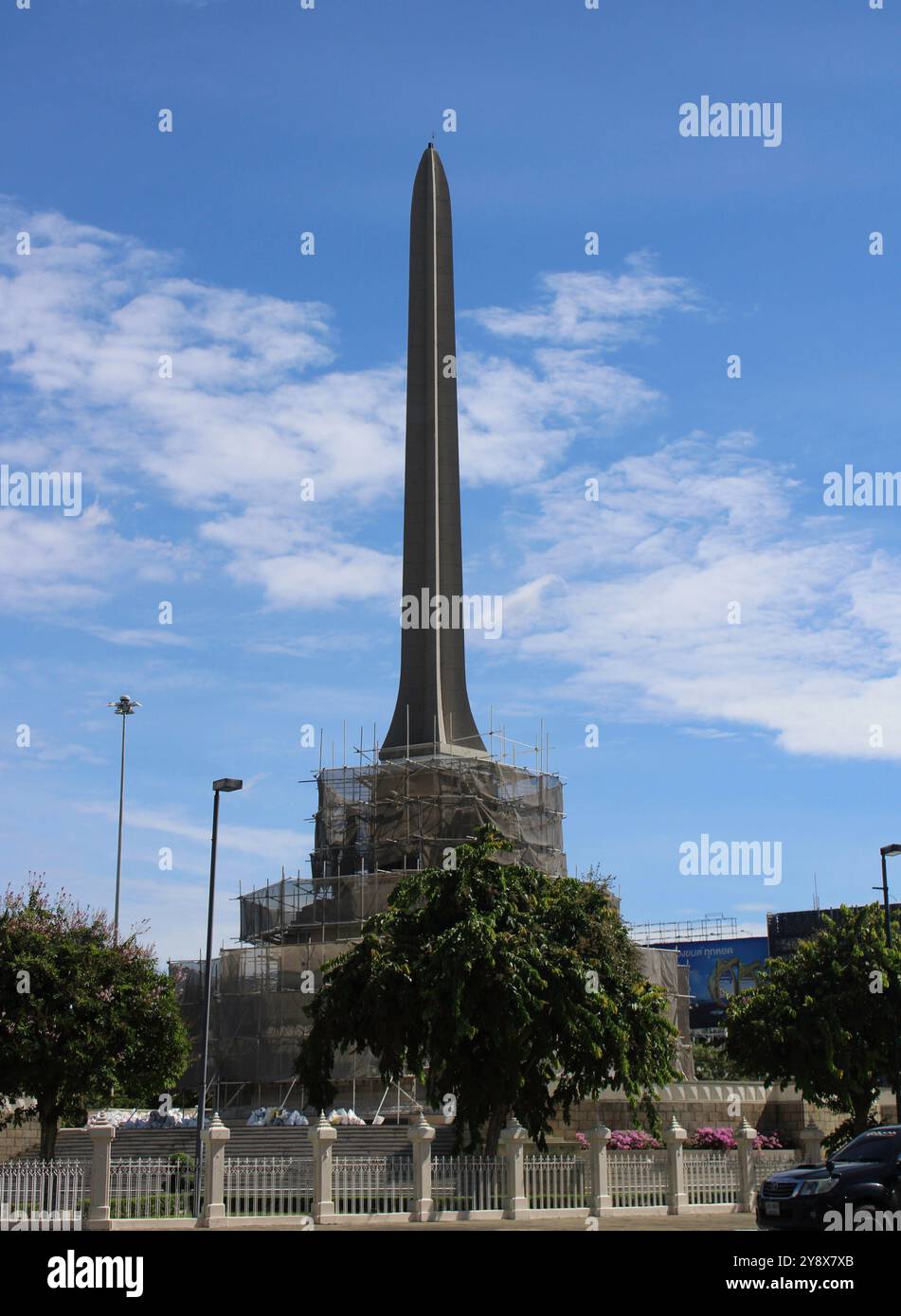 Bangkok. Victory Monument is a military monument. The monument was ...