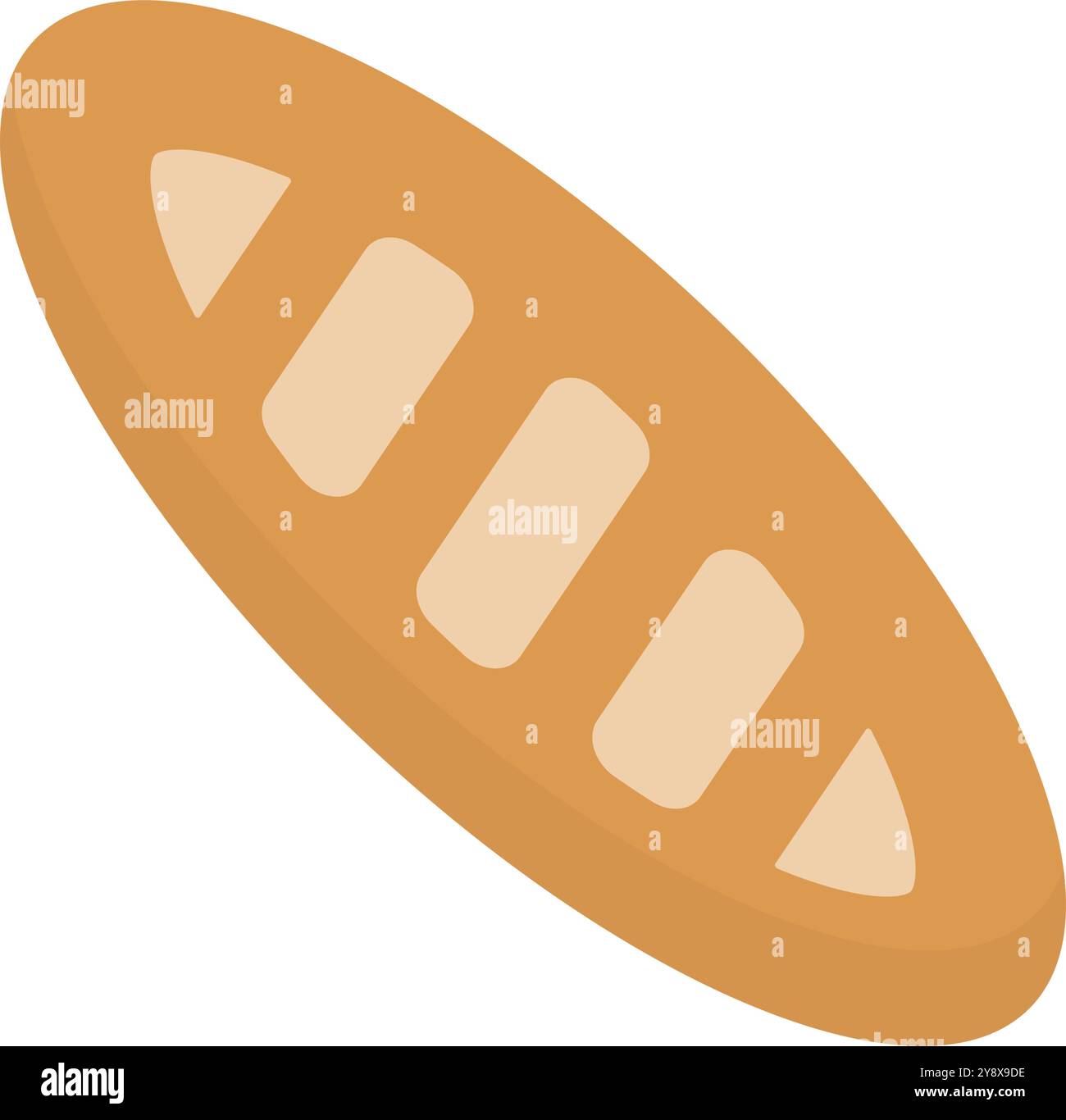 French baguette icon. French bread icon. Editable vector Stock Vector ...