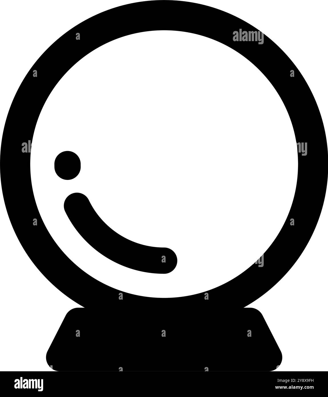 Crystal ball icon. Fortune telling icon. Editable vector Stock Vector ...