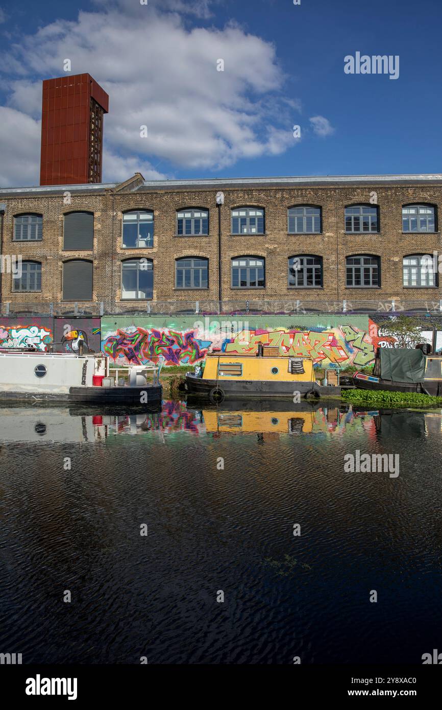 General views of Hackney Wick in East London, September, 2024. Photo ...