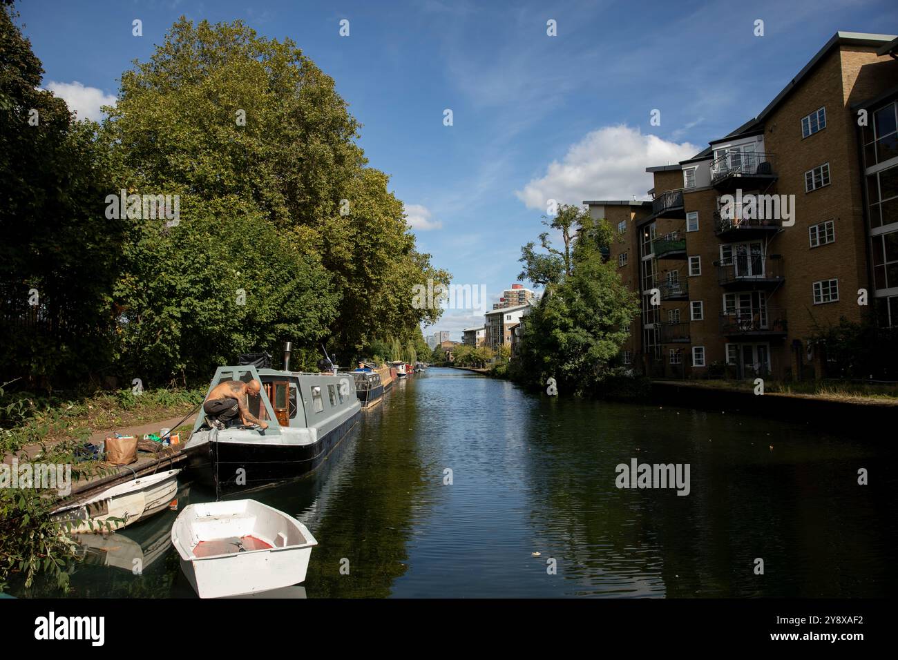 General views of Hackney Wick in East London, September, 2024. Photo ...