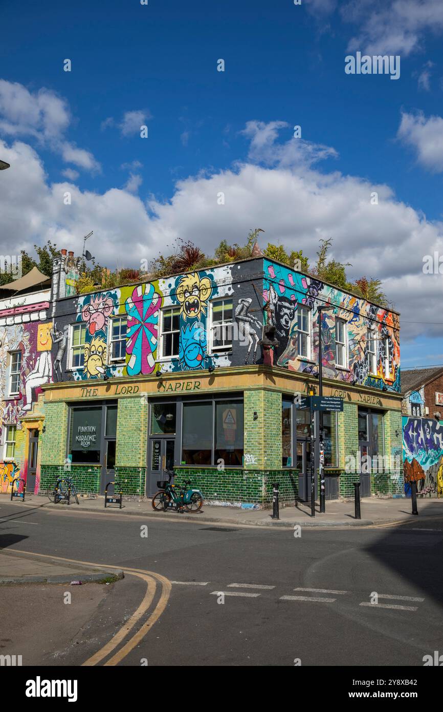 General views of Hackney Wick in East London, September, 2024. Photo ...