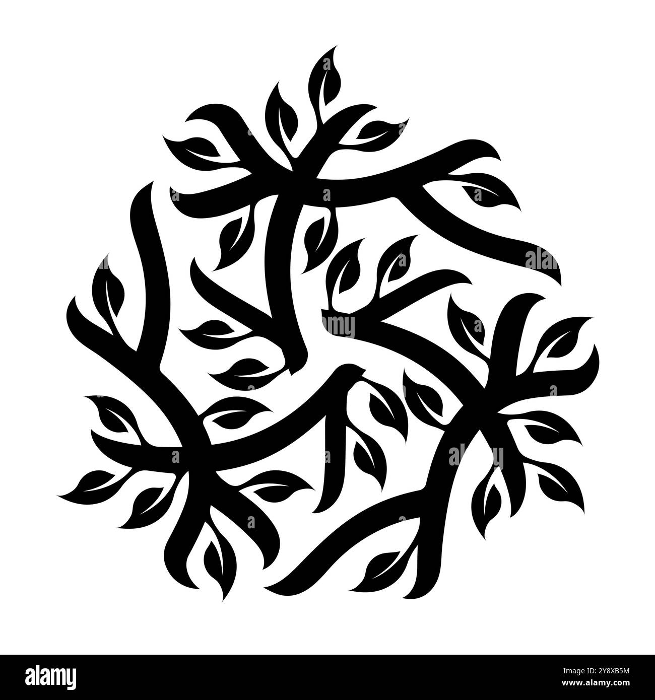 Viking design. World Tree from Scandinavian mythology - Yggdrasil ...