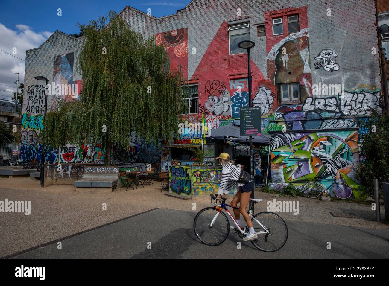 General views of Hackney Wick in East London, September, 2024. Photo ...